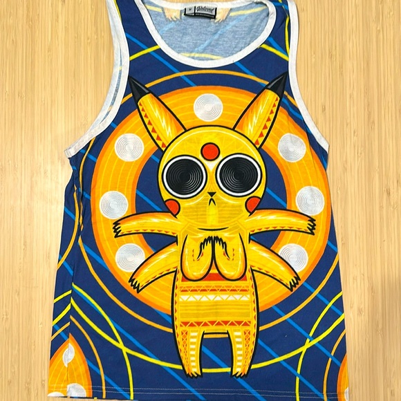 Shirts | Trippy Pikachu M Rave Tank | Poshmark